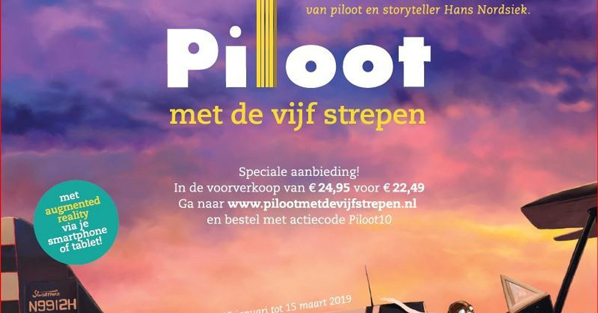 KNVvL | Piloot met de Vijf Strepen